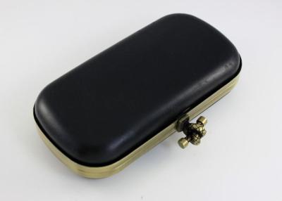 China Antique Brass Knot Closure Box Clutch Frame 239g DIY Purse Frame for Banquet Bag for sale