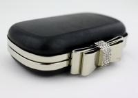 China 19*11*5cm Big Bow Banquet Round Purse Frame For Bag Making for sale