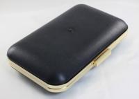 China DIY Classic Rectangle Plastic Purse Frame 25.5x16x6.5cm for Clutch Making for sale