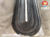China Heat Exchanger Tube ASTM A179 Seamless Carbon Steel U Bend Tube Black Painting Surface for sale