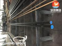 China Black Painting Beveled ASTM A335 P11 Alloy Steel Seamless Pipe for sale
