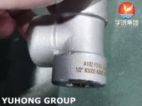 China ASME B16.11 ASTM A182 F316L Stainless Steel Equal Tee Thread NPT for sale