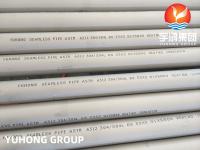 China ASTM A312 TP304, TP304L Stainless Steel Seamless Round Pipe For Marine Equipment for sale