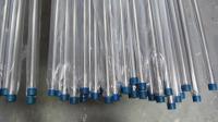 China Bright Annealed Stainless Steel Tube ：TP304, TP304L, TP316, TP316L, TP316Ti  with Cold Press. Plain End with Plastic Cap for sale