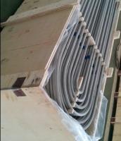 China Stainless Steel U Bend Tube ASME SA213/SA213M-2013a, TP317 / TP317L / TP321 / TP321H/TP316Ti, TP310 for sale