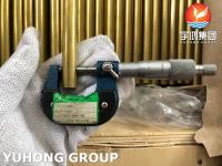China Astm B111 O61 Copper Alloy Tube C44300 C68700 Brass Tube For Heat Exchanger for sale