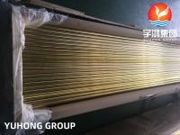 China ASTM B111 /ASME SB111 C44300 Seamless Brass Tube For Boiler for Oil and Gas Application for sale