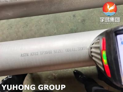 China ASTM A312 TP304H Stainless Steel Seamless Pipe Cold Rolled High Temperature Application for sale