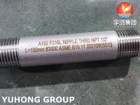 China ASTM A182 F316L Stainless Steel CL3000 Threaded Fitting For High Pressure Application for sale