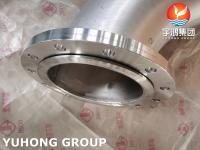 China Titanium Pipe Fittings, ASTM B363 WPT2 / Grade 2 / UNS R50400 Flanged Elbow for sale