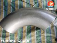 China Titanium Pipe Fittings, ASTM B363 WPT2 / Grade 2 / UNS R50400 Flanged Elbow for sale