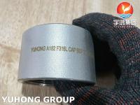 China ASTM A182 F316L Stainless Steel Cap Forged Threaded Pipe Fitting for sale