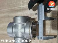 China ASTM A182 F316L Stainless Steel Cross Threaded Forged Pipe Fitting for sale