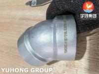 China ASTM A182 F316L Threaded Forged Stainless Steel Elbow Pipe Fitting for sale