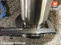 China STAINLESS STEEL LONG NECK WNRF FLANGE,A182 F321 B16.5 CLASS 300 for sale