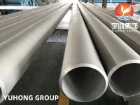 China Duplex Stainless Steel Pipes ASTM A789 S32750 (1.4410), UNS S31500 (Cr18NiMo3Si2), Bevel End, fixed length, pickled for sale