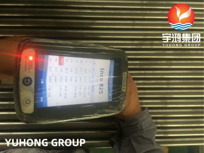 China ASTM B163 Incoloy825 NO8825 DIN2.4858 Nickel Alloy Seamless Pipe For Heat Exchanger for sale