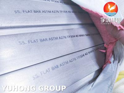 China STAINLESS STEEL FLAT BAR ASTM A276 SS304 HOT ROLLED SUPERIOR QUALITY for sale