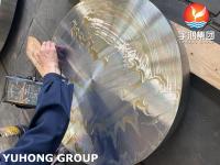 China ASME SA965 F304 Stainless Steel Forged Disk For Heat Exchanger Disc for sale