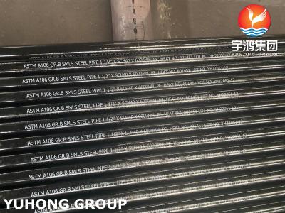 China ASTM A106 / A53 / API 5L PSL1 GR. B Carbon Steel Seamless Pipe Black Oiled Surface for sale