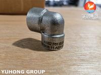 China ASTM A182 F51 Duplex Steel Full Coupling Forged Elbow High Pressure Pipe Fitting for sale
