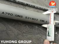 China ASTM A790 S31803 Super Duplex Stainless Steel SMLS Pipe High Corrosion Resistance for sale
