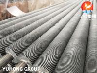China Stainless Steel Welded ASME SA249 TP304 Extruded Finned Tube Applied For Heat Exchanger Air Cooler for sale