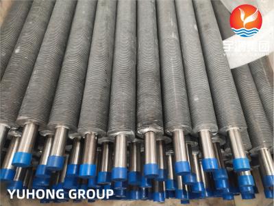 China Stainless Steel Welded ASME SA249 TP304 Extruded Finned Tube Applied For Heat Exchanger Air Cooler for sale