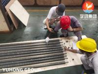 China Stainless Steel Welded ASME SA249 TP304 Extruded Finned Tube Applied For Heat Exchanger Air Cooler for sale