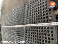 China ASME SA516 GR.70 BAFFLE PLATE FOR HEAT EXCHANGER CONDENSER TUBESHEET for sale