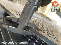 China ASME SA516 GR.70 BAFFLE PLATE FOR HEAT EXCHANGER CONDENSER TUBESHEET for sale