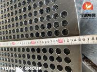 China ASME SA516 GR.70 BAFFLE PLATE FOR HEAT EXCHANGER CONDENSER TUBESHEET for sale