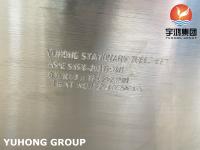 China A516 GR.70N STATIONARY carbon steel TUBESHEET HEAT EXCHANGER PART for sale