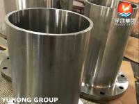 China STAINLESS STEEL LONG WELD NECK FLANGE FLAT FACE ASTM A182 CL150 S32750 FFLWN for sale