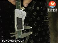 China ASTM A335 P9 Carbon Steel Studded Finned Tube Applied For Heat Exchanger for sale