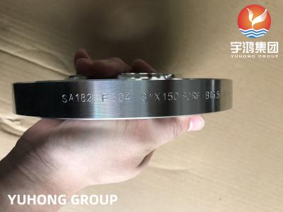 China ASTM A182 F304 SO RF Stainless Steel Forged Flange ASME B16.5 PT for sale