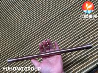 China B111 C70600 CU/NI 90/10 LOW FIN TUBE COPPER NICKEL ALLOY AIR COOLER for sale