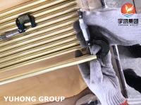 China ADMIRALTY BRASS C44300 O61 COPPER ALLOY STEEL TUBE B111 / SB111 for sale