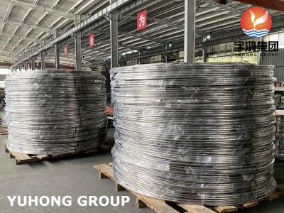 China Bright Annealed Stainless Steel Coil Tubing, ASTM A213 / A269 SS304 / SS316L for sale