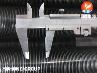 China ASTM A179 WOULD FINNED TUBE  L-TYPE WITH ALUMINIUM FIN FOR AIR COOLER for sale