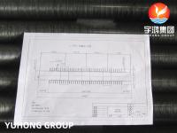 China ASTM A179 WOULD FINNED TUBE  L-TYPE WITH ALUMINIUM FIN FOR AIR COOLER for sale