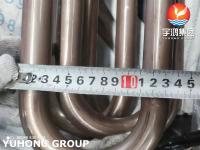 China ASTM B111 C70600 Seamless U Tube Copper Nickel 90/10 Copper Alloy Bending for sale