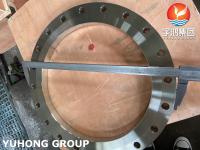 China ASTM A182 F304 Stainless Steel Forged Slip On Flanges Large Diameter ANSI/AWWA C207 Class D for sale