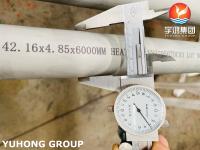 China ASTM A312 TP316L Stainless Steel Seamless Pipe Heavily Cold Worked for Chloride Corrosion Resistance and Sub-Zero Temperature Use for sale