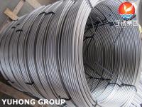 China Stainless Steel Coil Tube ASTM A269 TP304/TP304L/TP310S/TP316L Bright Annealed 1/4 INCH BWG18 FOR SHIPYARD for sale
