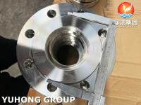 China BS4504 (EN 1092-1) F316L Stainless Steel Screwed Flange , BSPP Threads PN16 Forged Type for sale