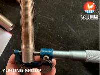 China ASTM  B111 C70600-O61 Copper Nickel Alloy Low Finned Tube For Heat Exchangers for sale