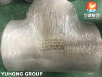 China SS316L Butt Weld Fitting, A403 WP316L Equal Tee (seamless / Welded), B16.9 Standard for sale