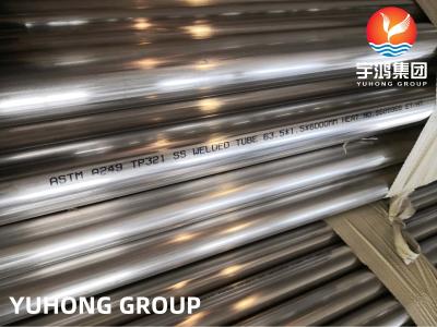China ASTM A249 / A249M TP321 SS Welded Tube Bright And Annealed ET / HT for sale