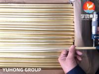 China ASME SB111/ASTM B111 C44300 Cooper seamless Tube Applied For Condenser for sale